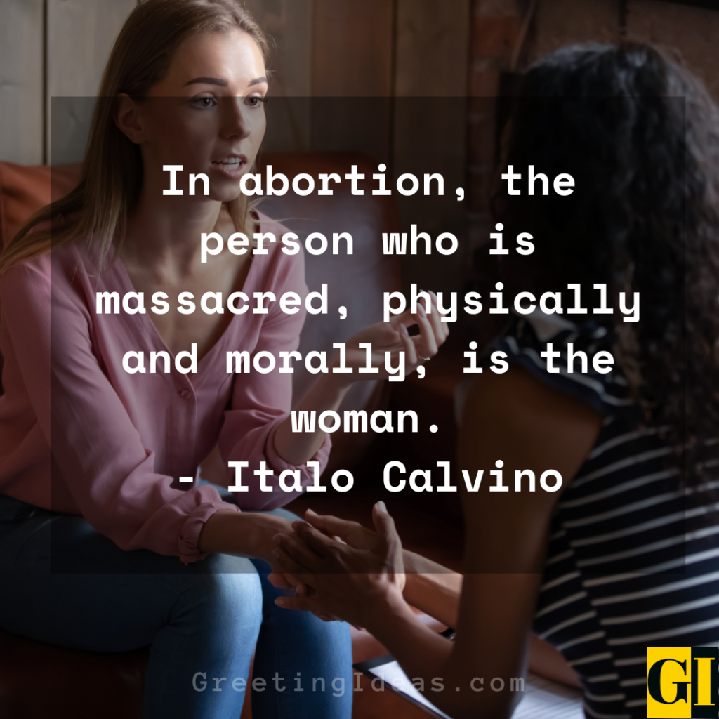 30 Thoughtful Abortion Quotes And Sayings