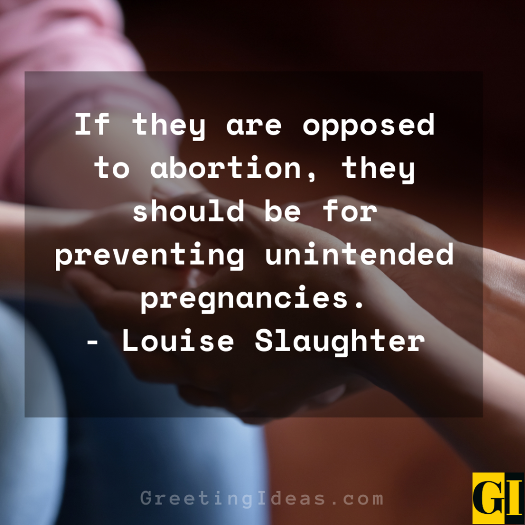 30 Thoughtful Abortion Quotes And Sayings