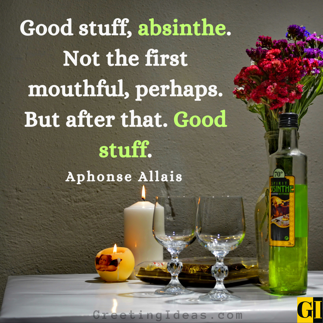 25 Best Absinthe Quotes From Poets About the Green Fairy