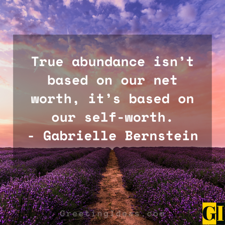 40 Inspirational Abundance Quotes on Love, Life, Prosperity