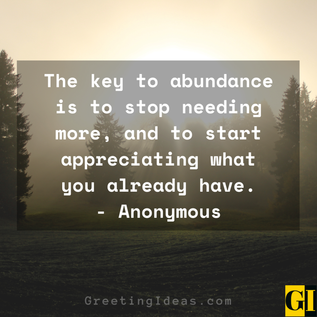 40 Inspirational Abundance Quotes on Love, Life, Prosperity