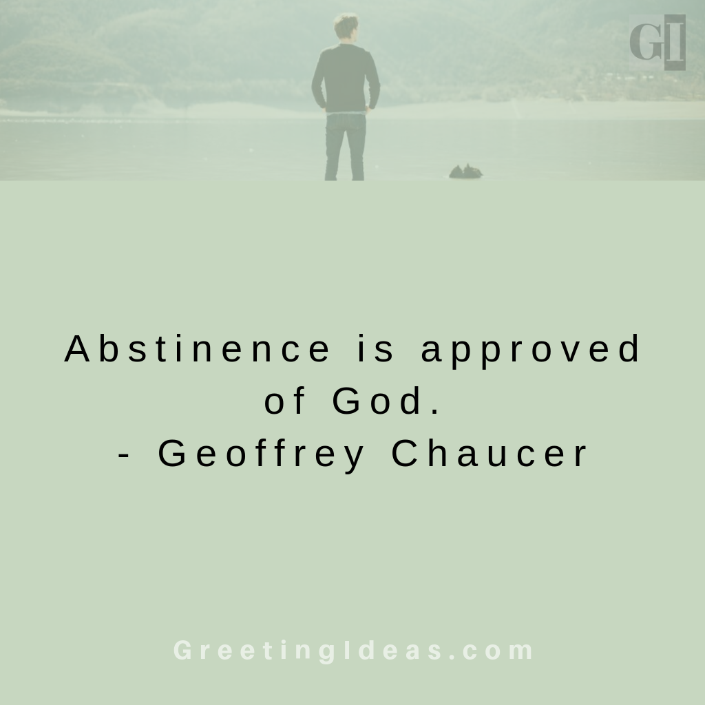 20+ Inspirational Abstinence Quotes and Saying for Control of our Desires