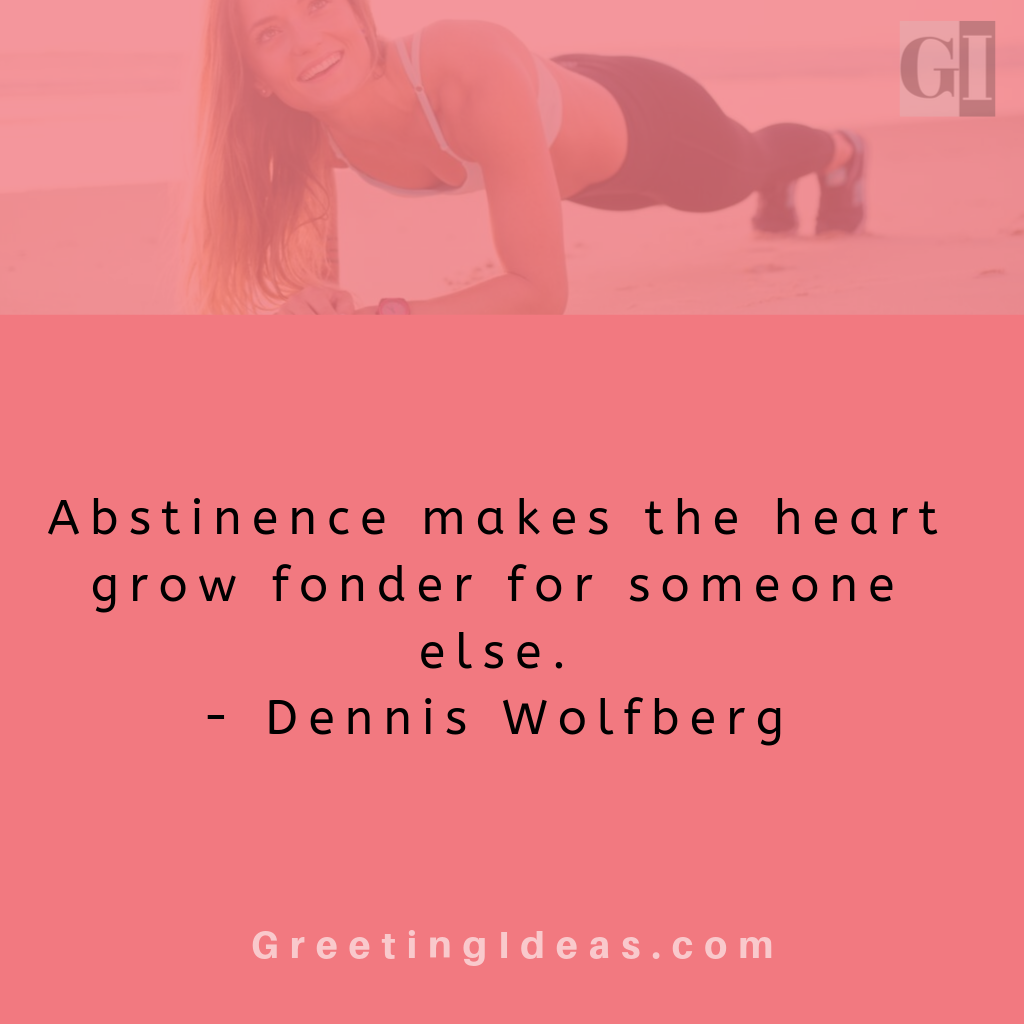 20+ Inspirational Abstinence Quotes and Saying for Control of our Desires