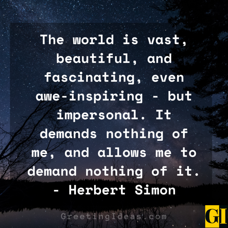 Inspiring Wonder And Awe Quotes Sayings About Nature