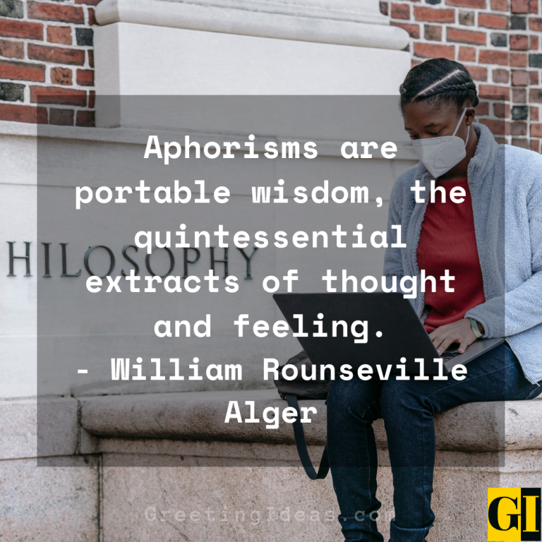 35 Best Aphorism Quotes About Life And Love