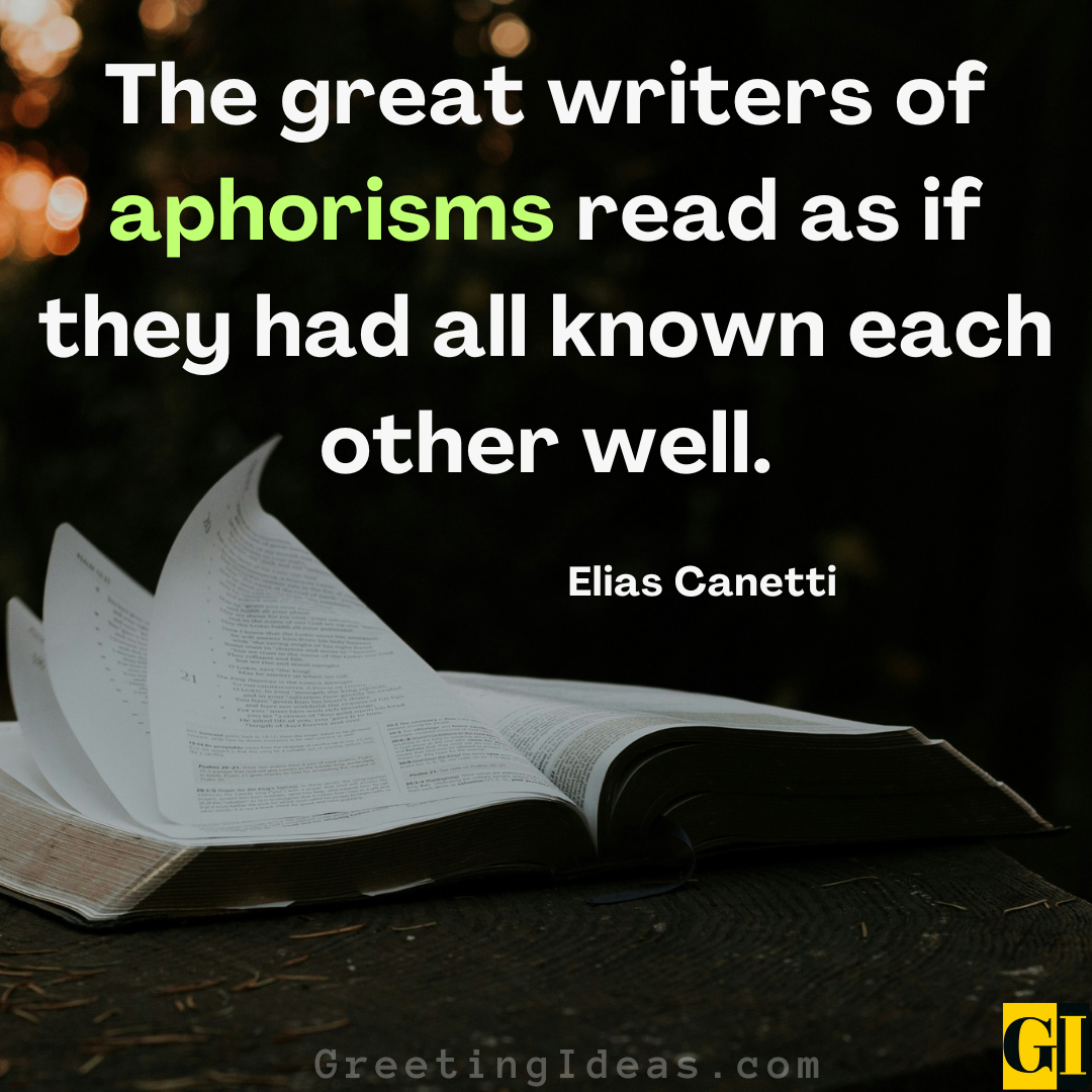 35 Best Aphorism Quotes About Life And Love