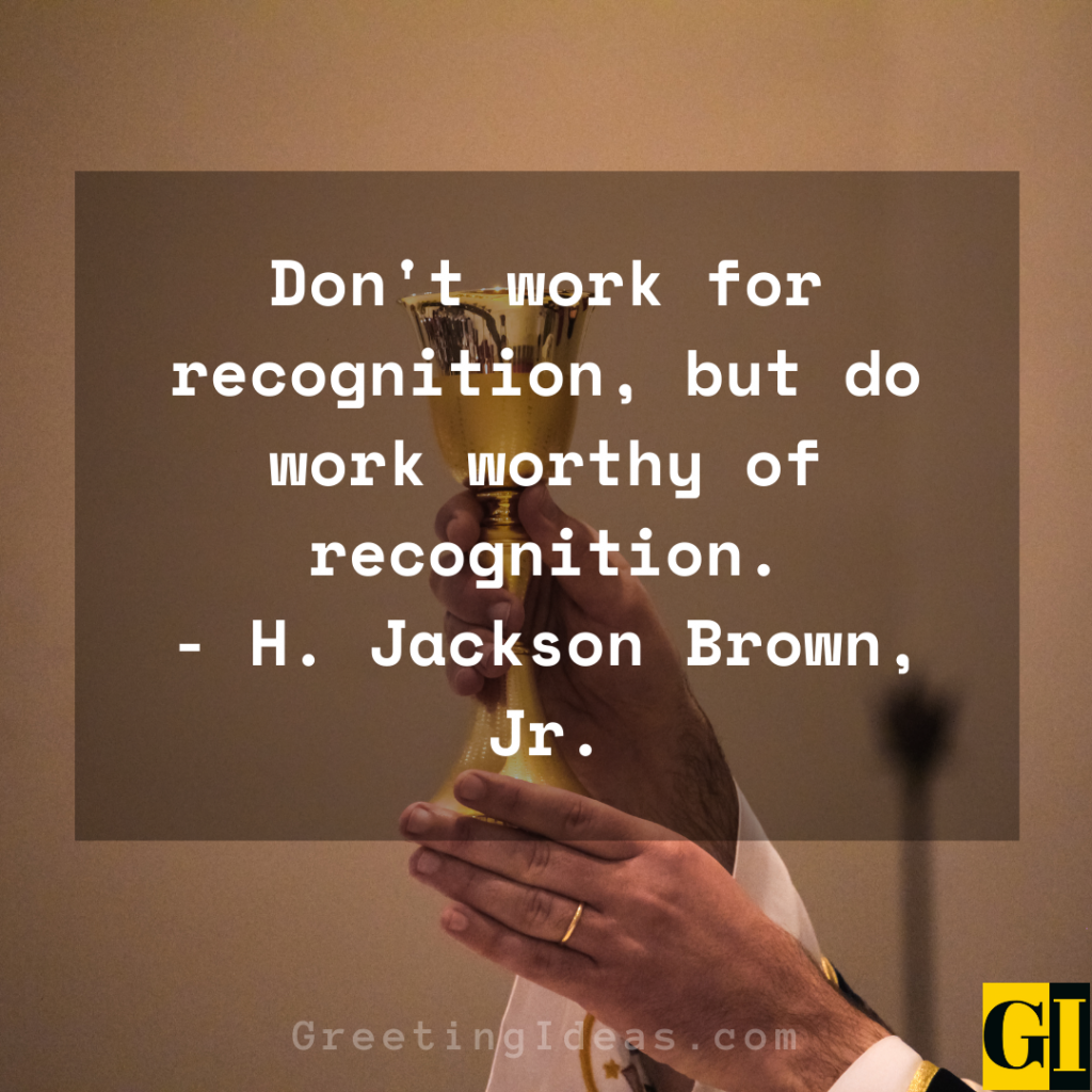 20 Deserving Appreciation Award Quotes and Sayings