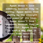 10 Best Spiritual Agape Love Quotes and Sayings