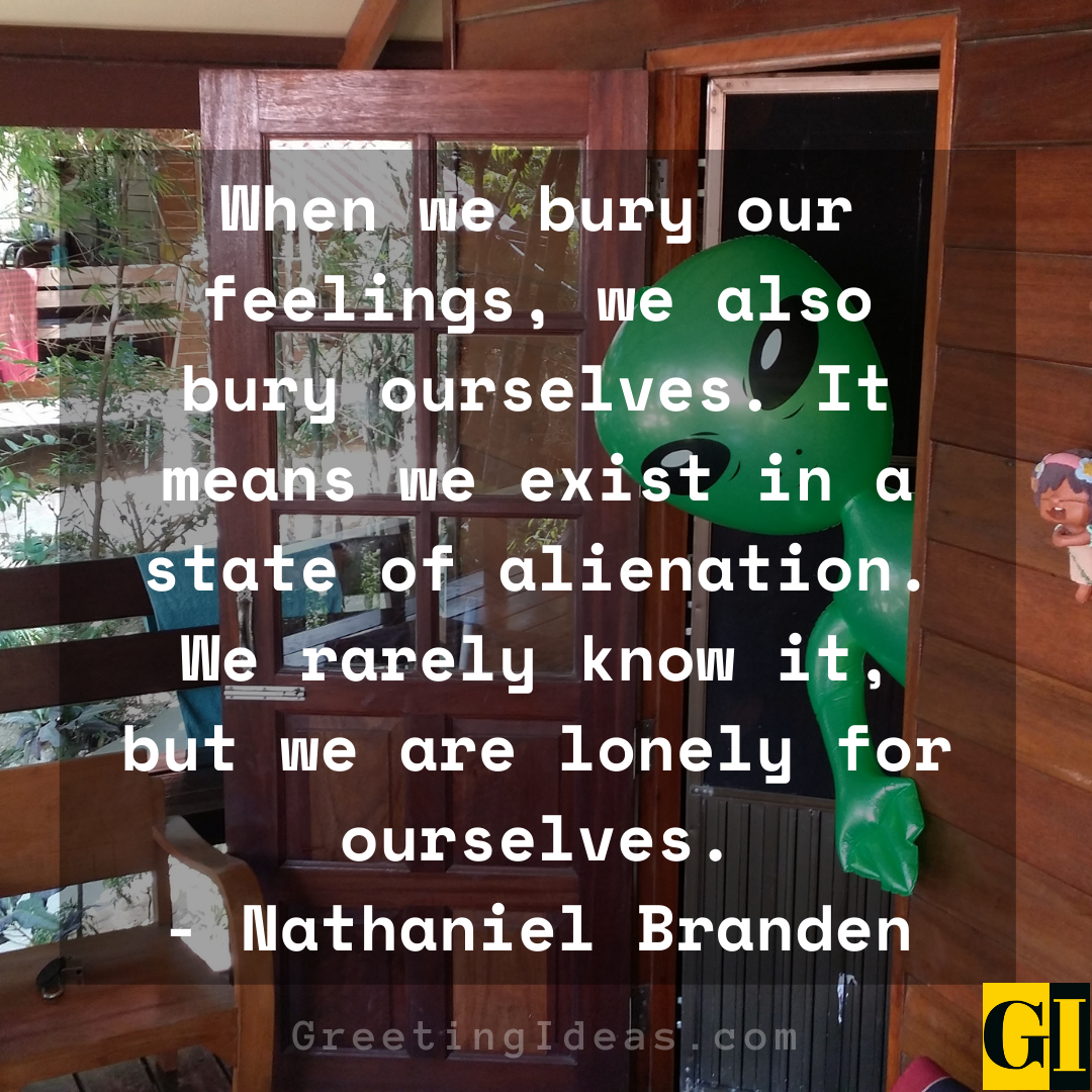 Popular Alienation Quotes on Loneliness and Isolation