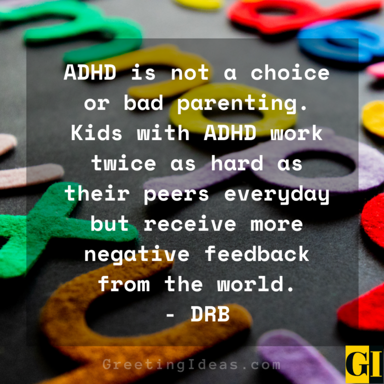 35 Inspiring ADHD Quotes and Sayings: ADHD Awareness Month