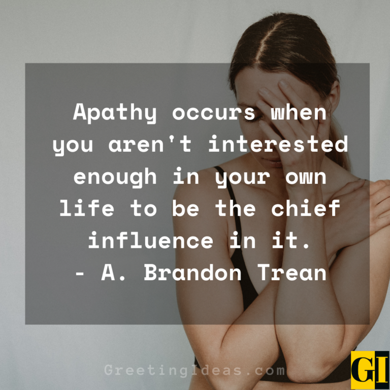 80 Powerful Apathy Quotes And Sayings On Indifference