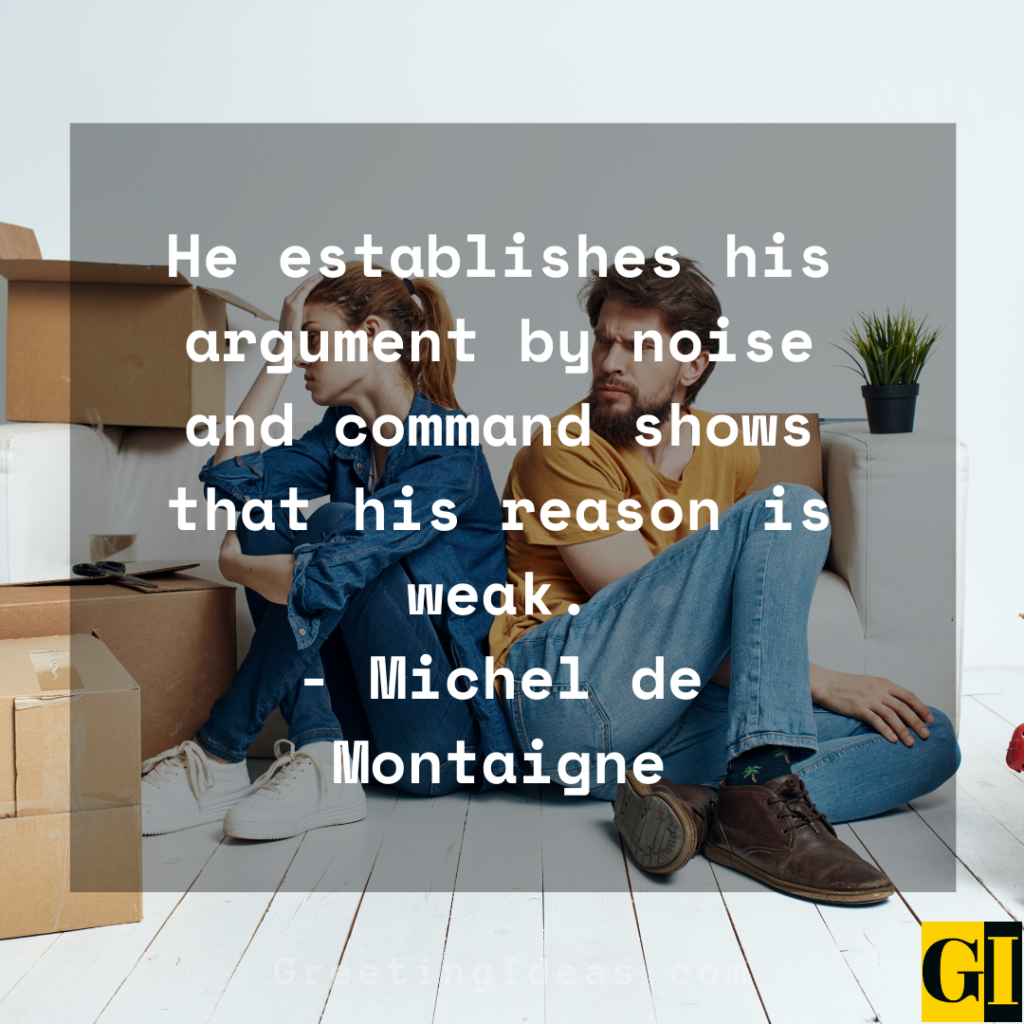 50 Popular Argument Quotes In Love And Relationships