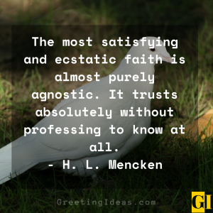 40 Top Agnostic Quotes About Religion, Life, God and Death