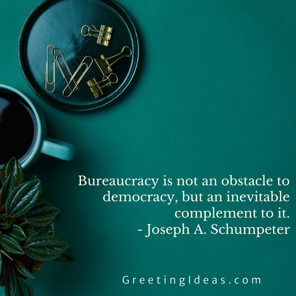 Bureaucracy Inefficiency Quotes