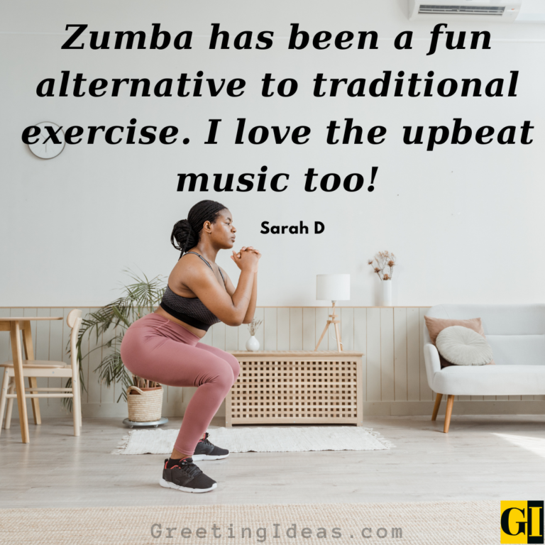 20 Inspiring Zumba Quotes Sayings For Fitness Lovers