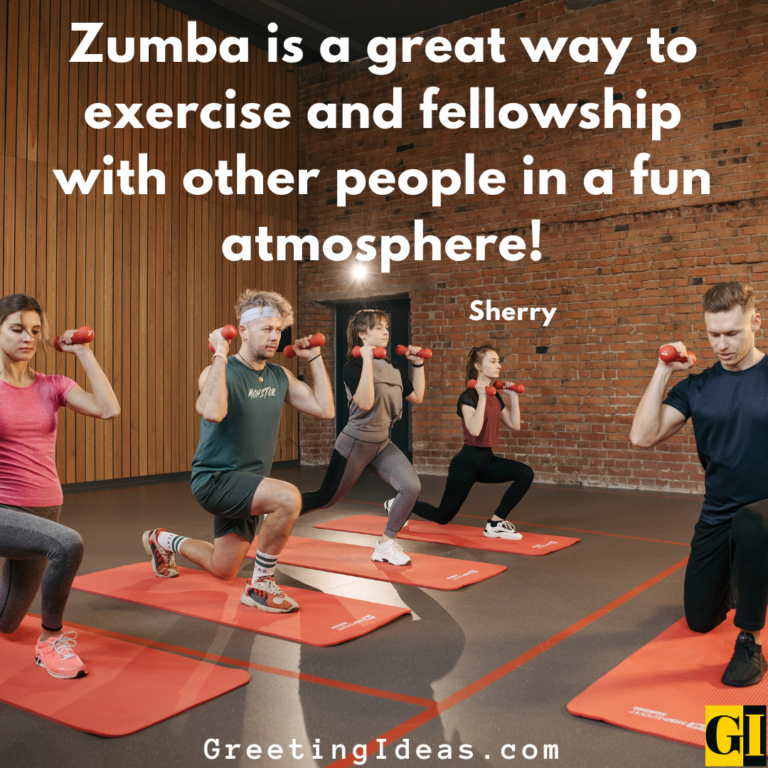 20 Inspiring Zumba Quotes Sayings For Fitness Lovers