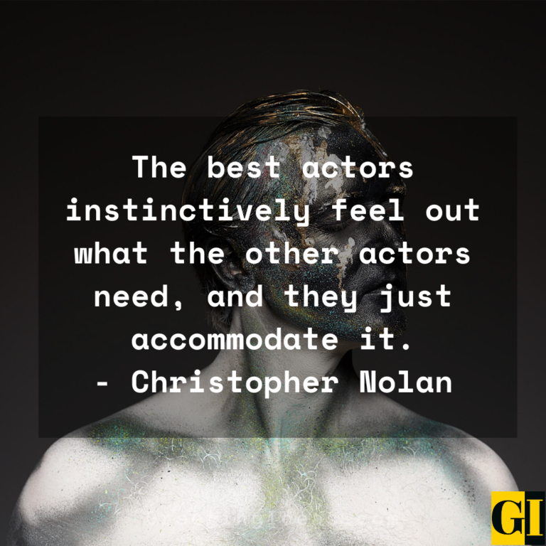 50 Best Actors Quotes on Acting, Success, Life and Love