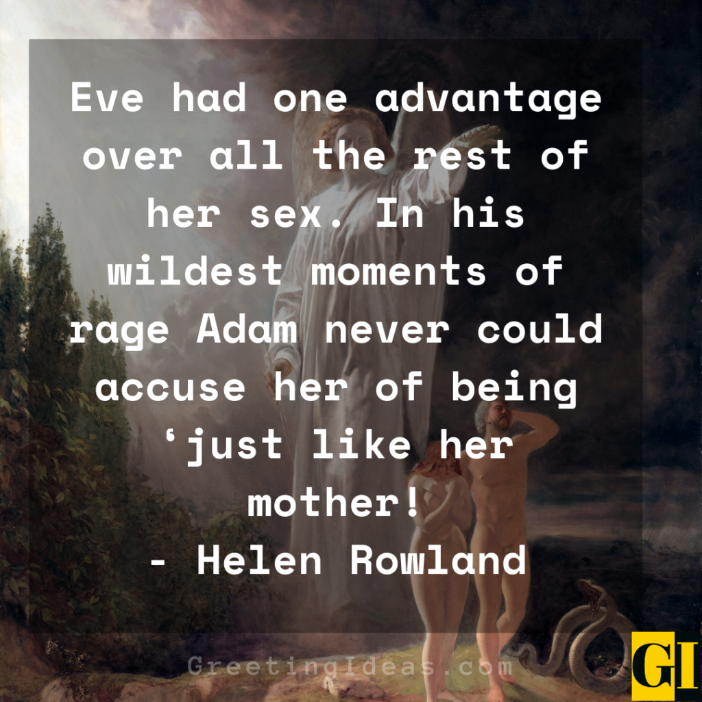 Adam And Eve Quotes