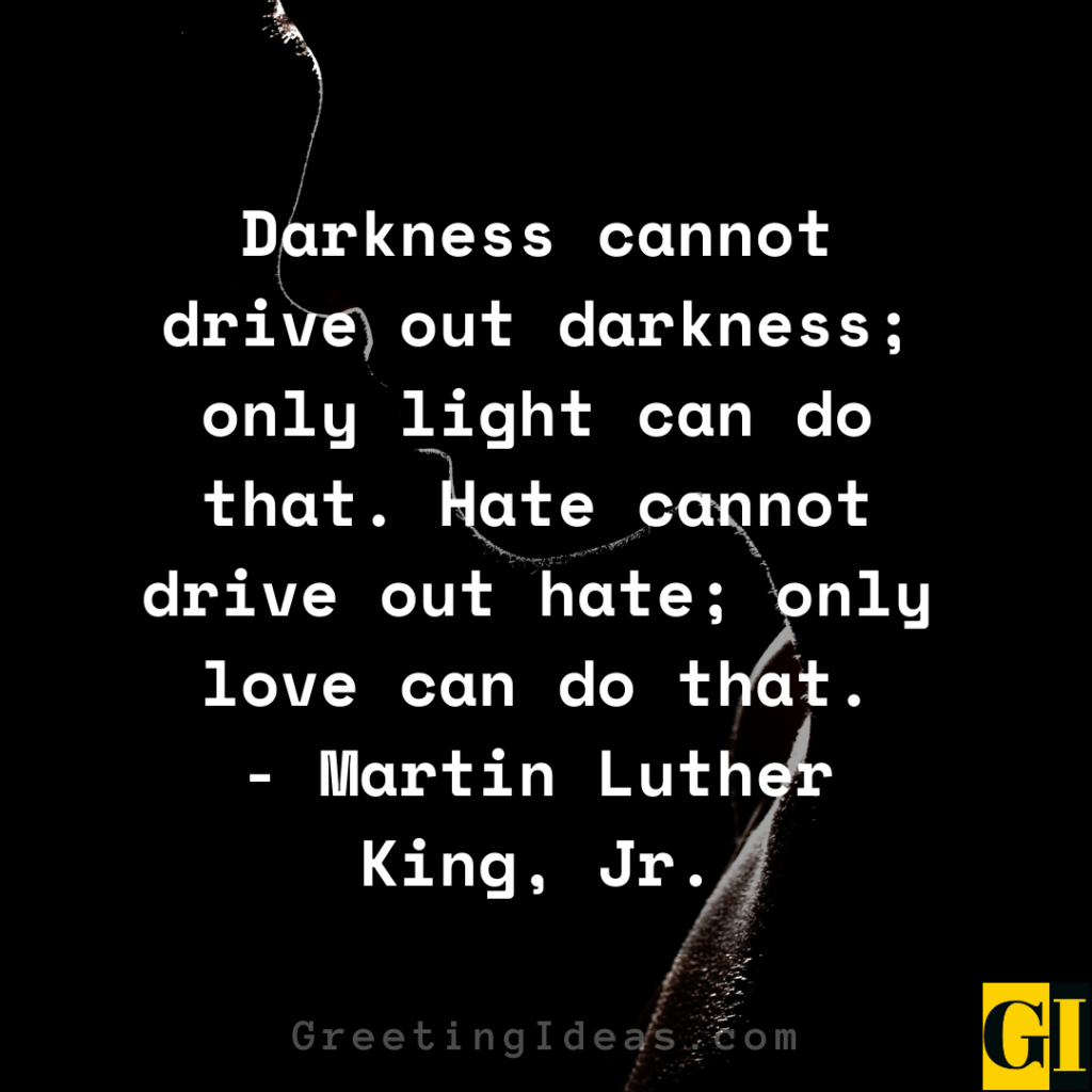 80 Meaningful Light and Darkness Quotes and Sayings