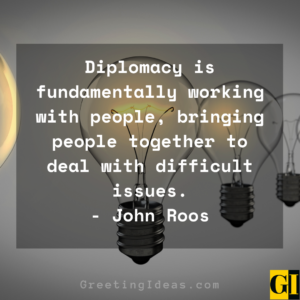30 Tactful Art of Diplomacy Quotes and Sayings