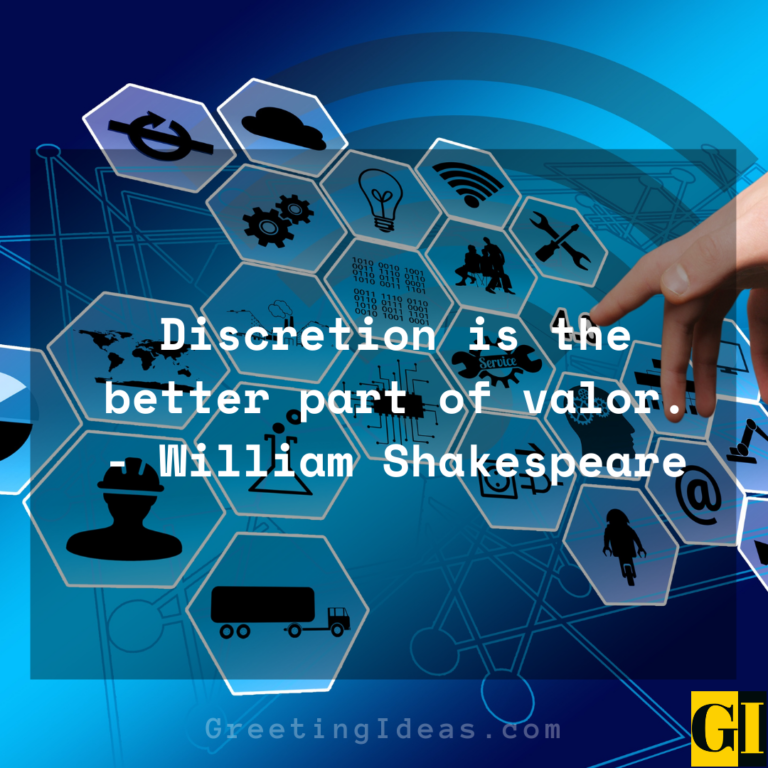 50 Wise and Inspirational Discretion Quotes and Sayings