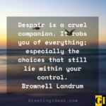 50 Inspiring Hope and Despair Quotes and Sayings