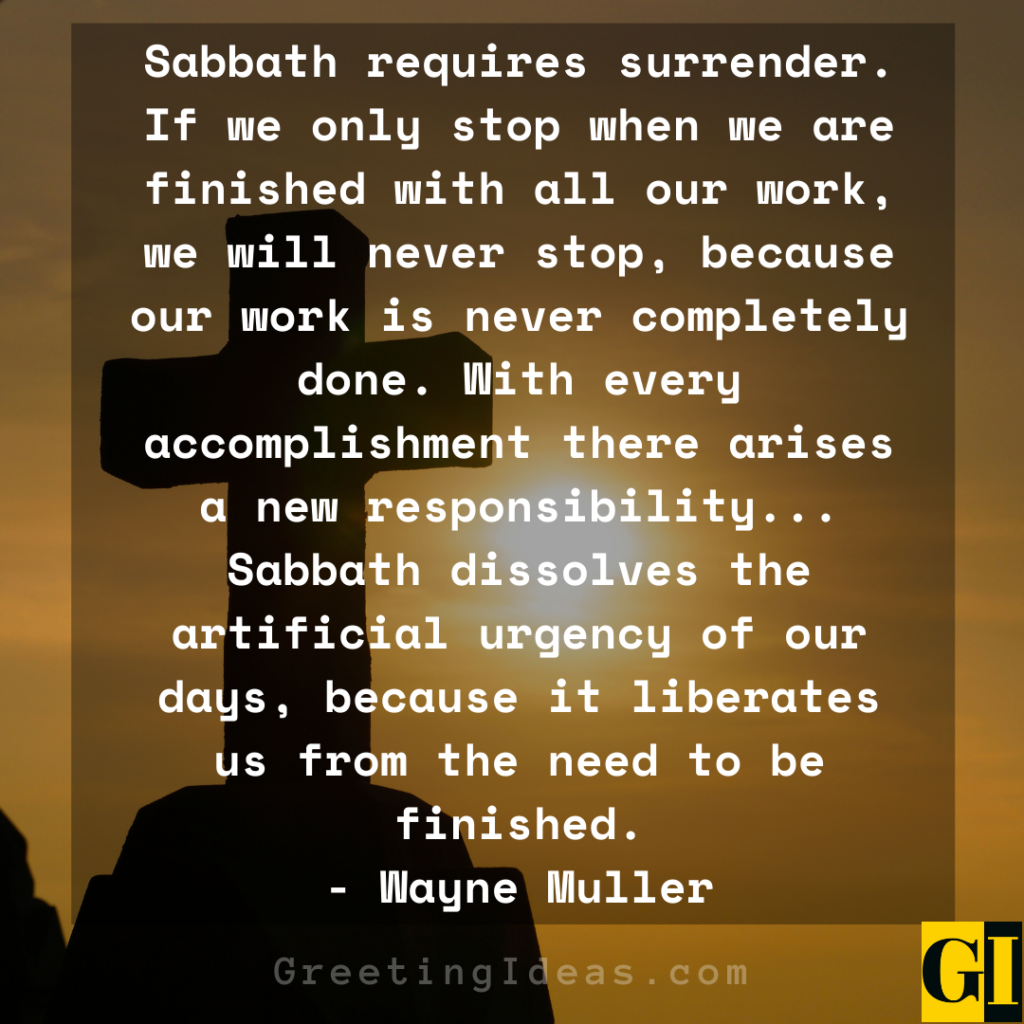 25 Blessed Sabbath Quotes and Sayings for a Joyful Life