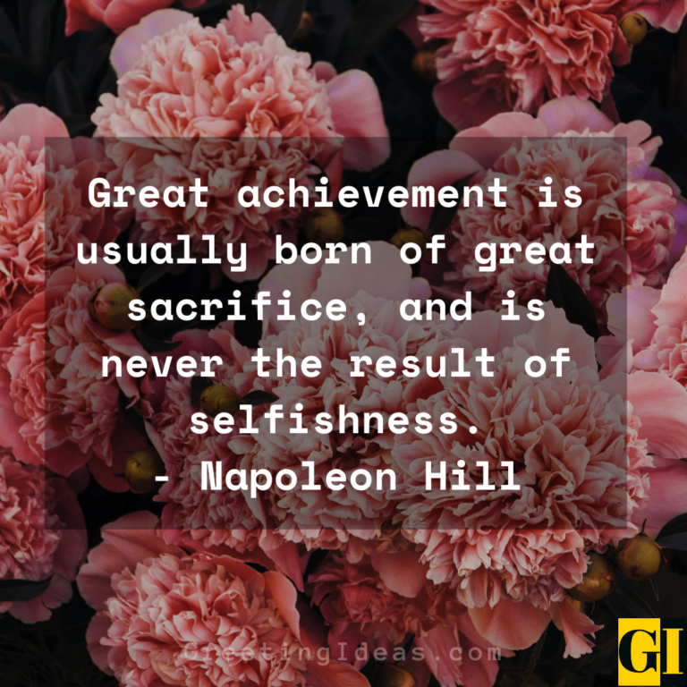 70 Inspiring Sacrifice Quotes and Saying for a Big Heart