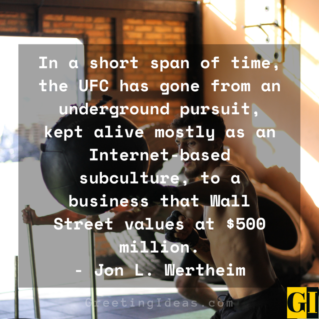 40 Greatest and Inspirational UFC Quotes and Sayings