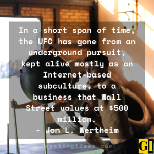 40 Greatest and Inspirational UFC Quotes and Sayings