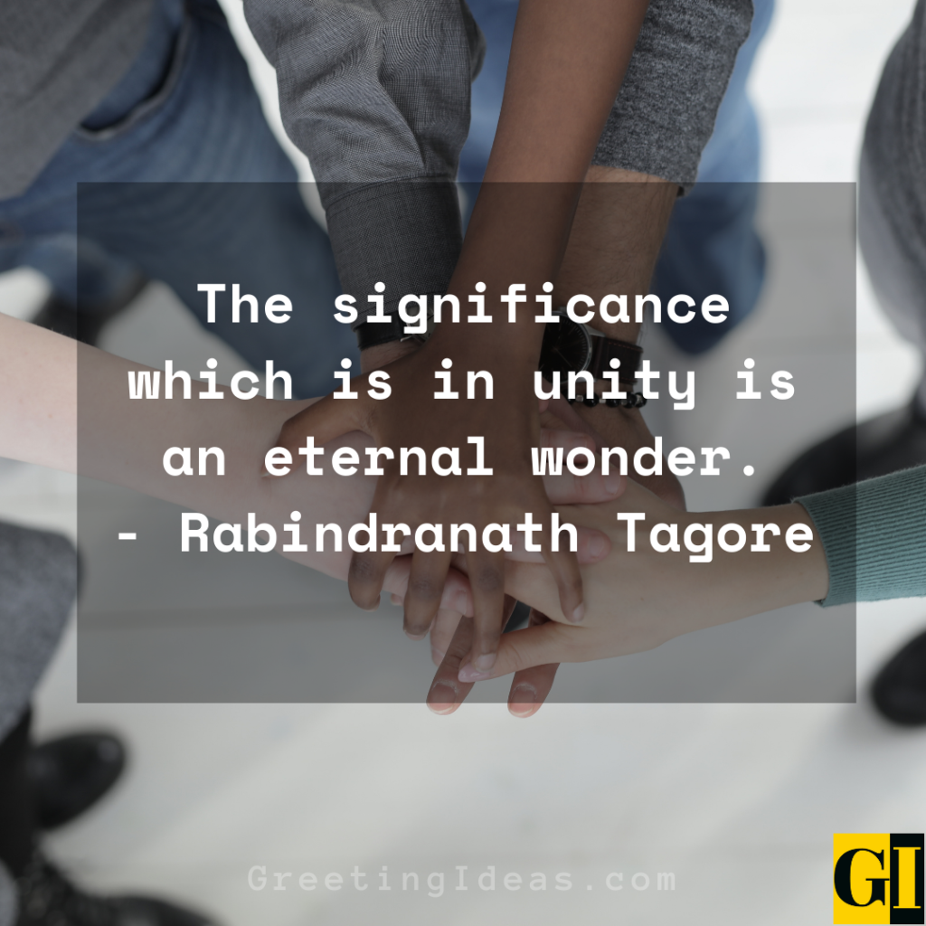 65 Inspiring Unity Quotes Sayings for Family and Community