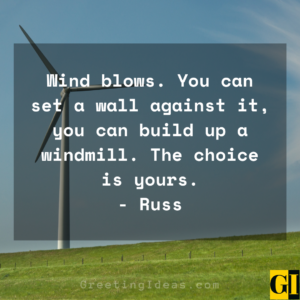 50 Best Windmill Quotes and Sayings on Living Free