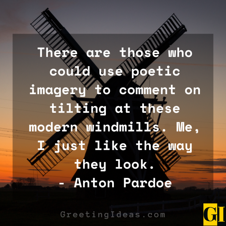 50 Best Windmill Quotes and Sayings on Living Free