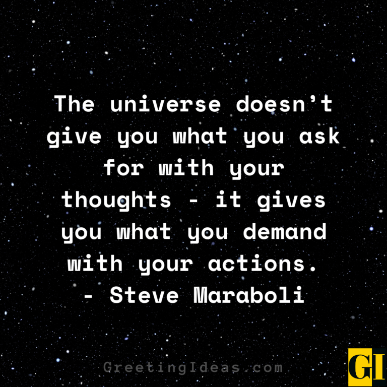 30 Positive and Spiritual Universe Quotes and Sayings