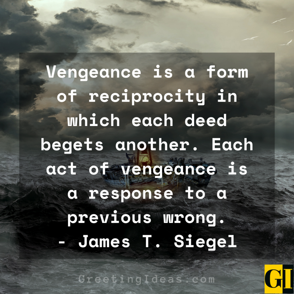 50 Deep Vengeance Quotes and Sayings