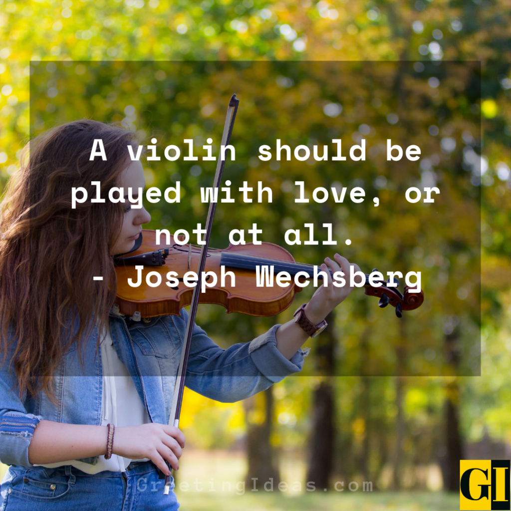 25 Best Soulful Violin Quotes and Sayings for Music Lovers