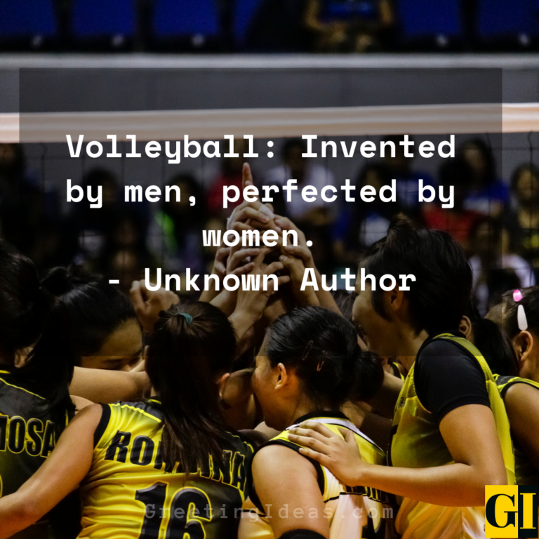 40 Inspiring Volleyball Quotes Sayings by Famous Players