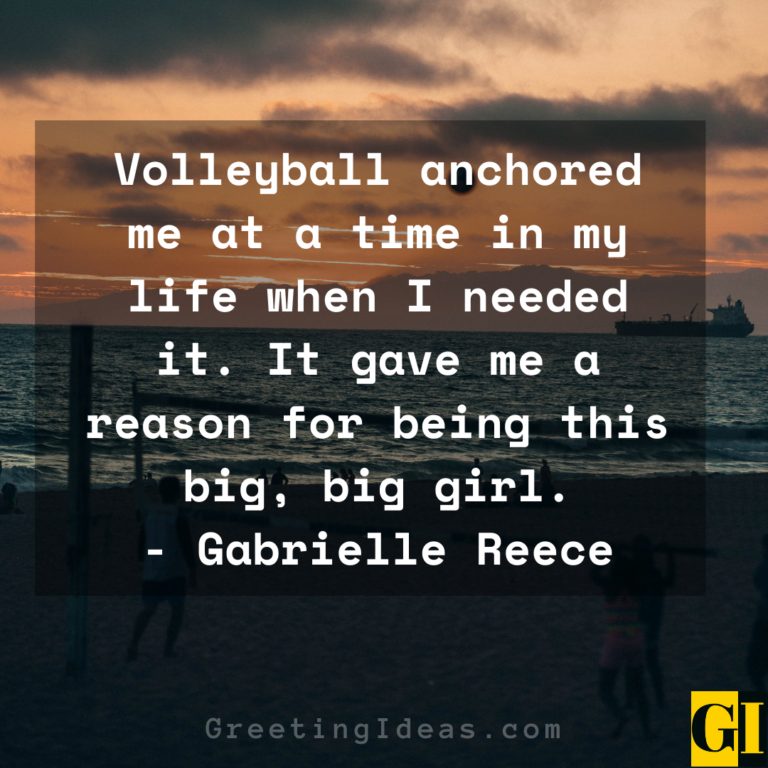 40 Inspiring Volleyball Quotes Sayings by Famous Players