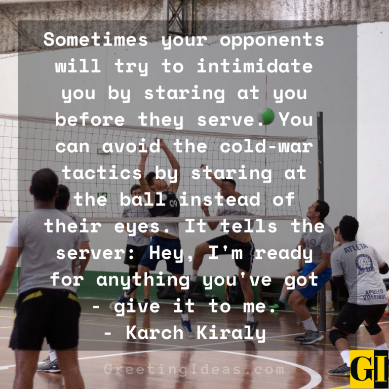 40 Inspiring Volleyball Quotes Sayings by Famous Players