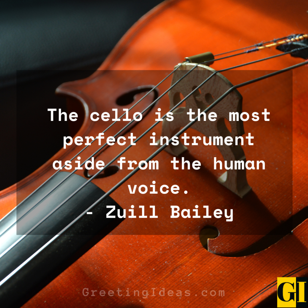 20 Famous Cello Quotes Sayings For Music Lovers