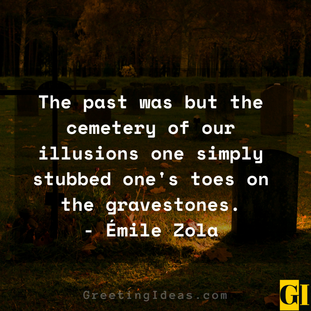 25 Peaceful Cemetery Quotes Sayings For Loved Ones