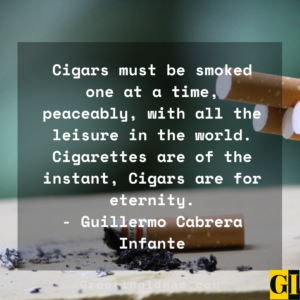 60 Interesting Cigar Quotes By Famous Personalities