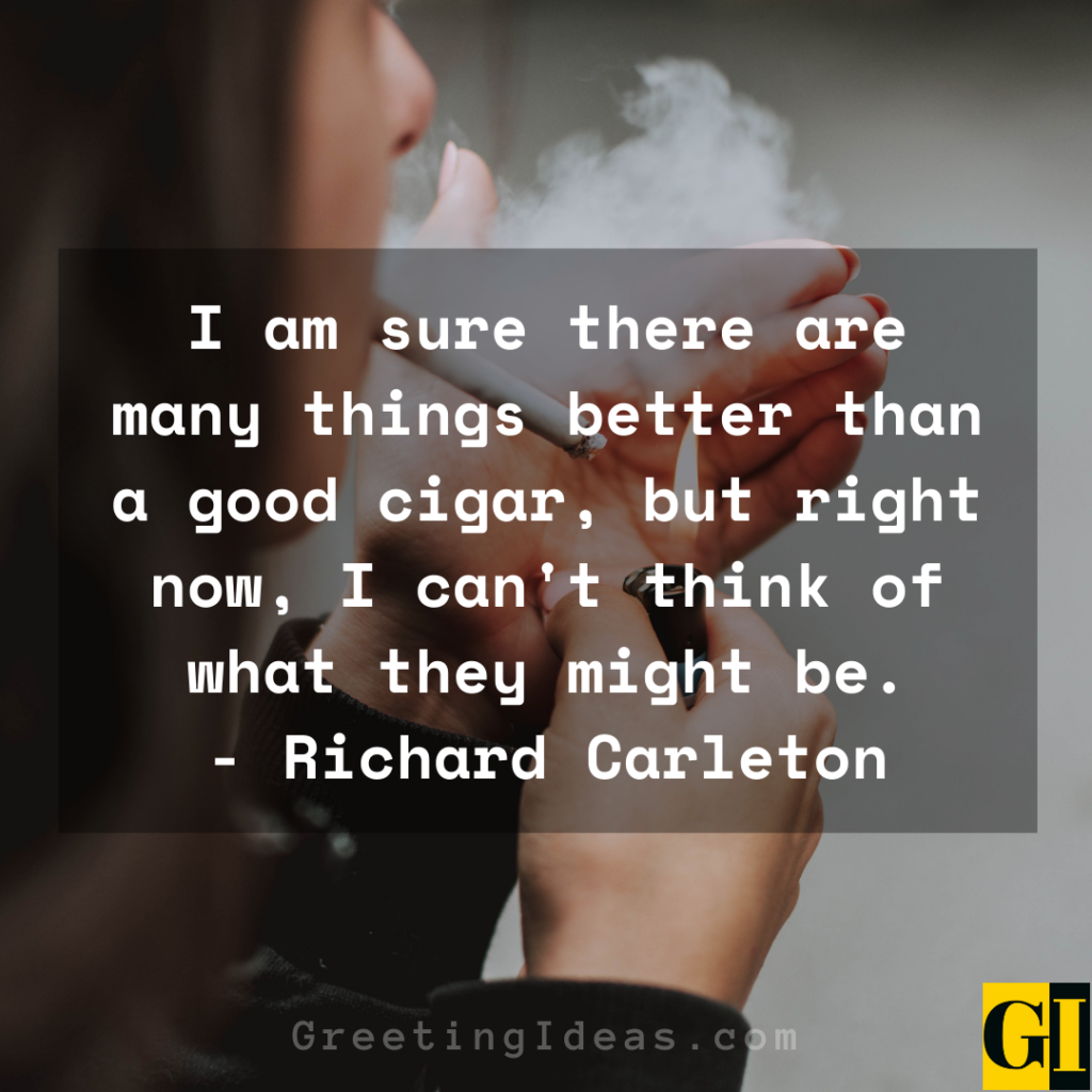 60 Interesting Cigar Quotes By Famous Personalities