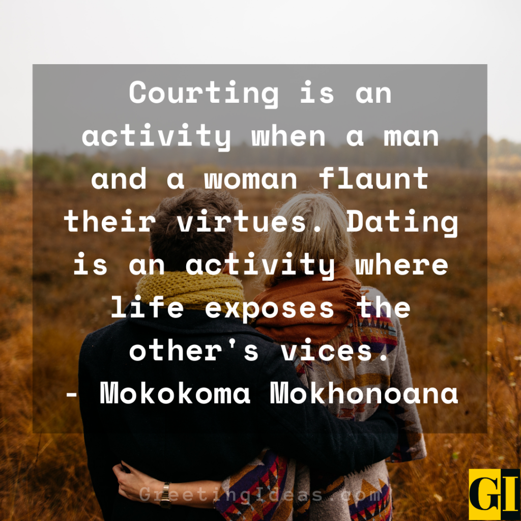 20 Beautiful Courting Quotes Sayings For Him And Her