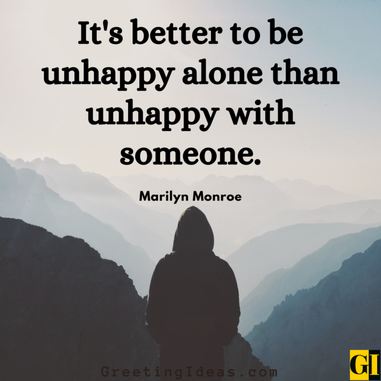 90 Inspiring I Like Being Alone Quotes And Sayings