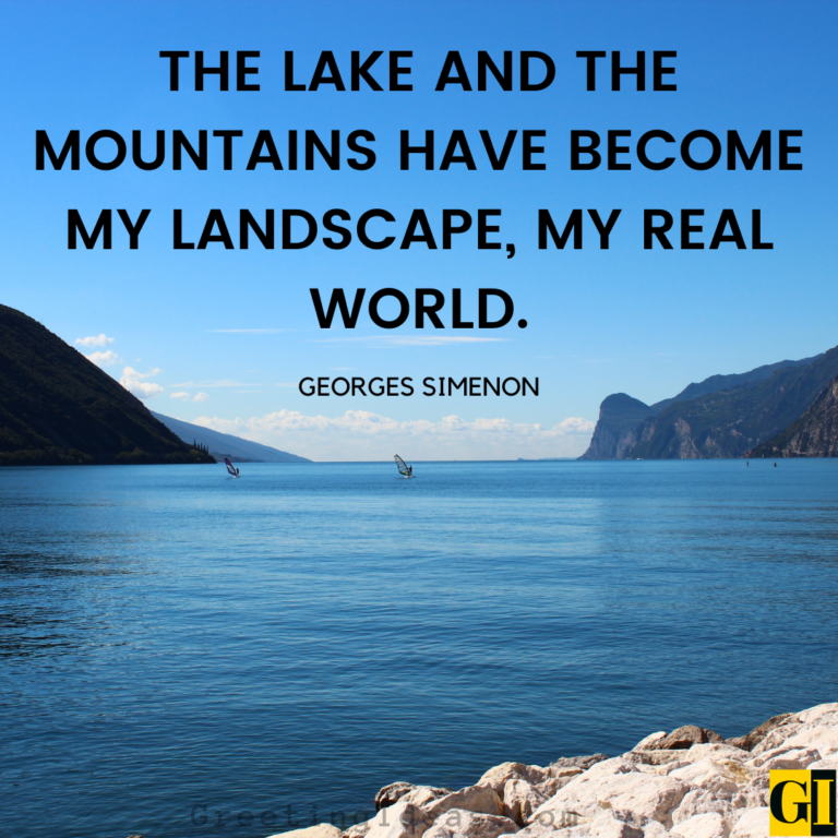50 Beautiful Lake Quotes To Come Closer To Inner Peace