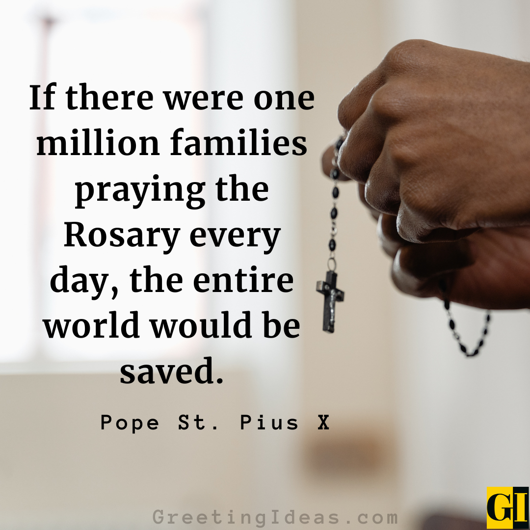 25 Holy And Beautiful Rosary Quotes From Great Saints