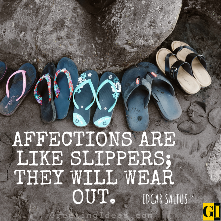 20 Best Slippers Quotes and Sayings for the Fashionistas
