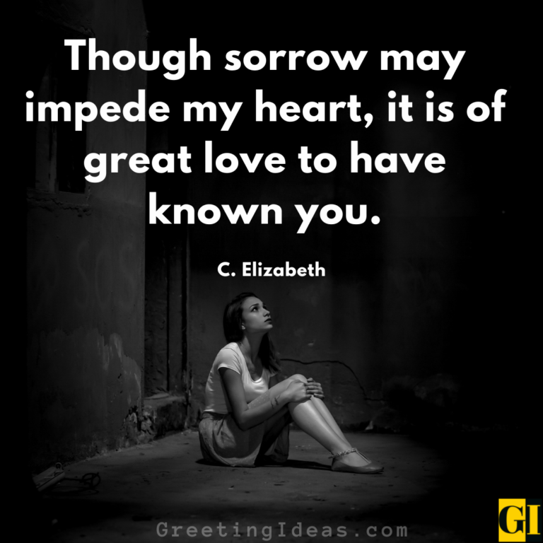 30 Meaningful Sorrow Quotes and Saying on Life and Loss