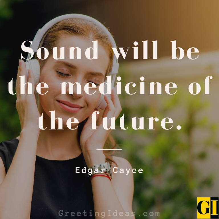 25 Soulful Sound Quotes and Sayings on Life and Silence